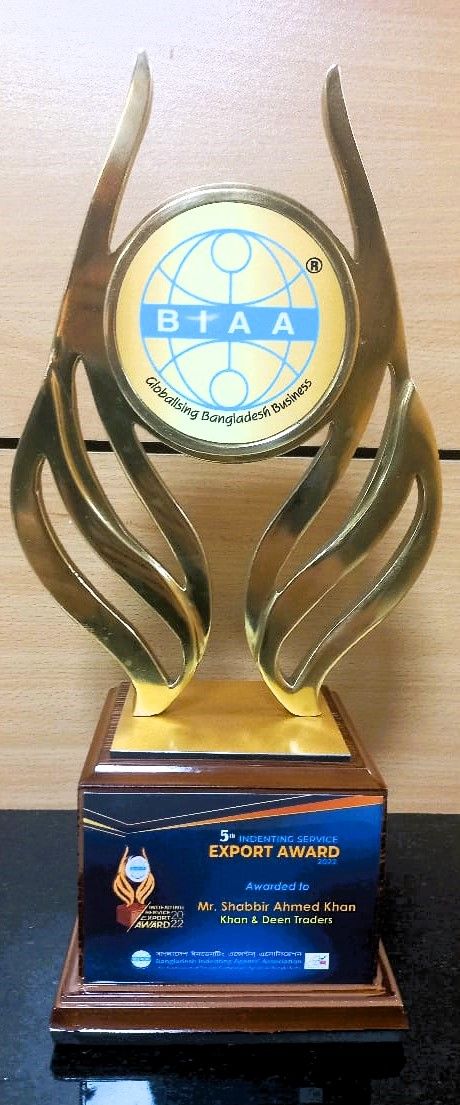 Khan & Deen has been awarded as the top 5th companies in the Indenting ...